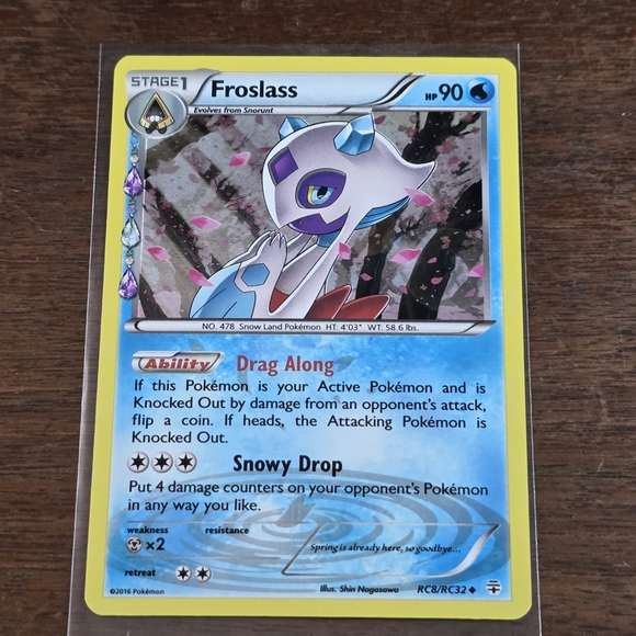 Pokemon | Toys | Pokemon Froslass Rc8 Generations Radiant Collection ...